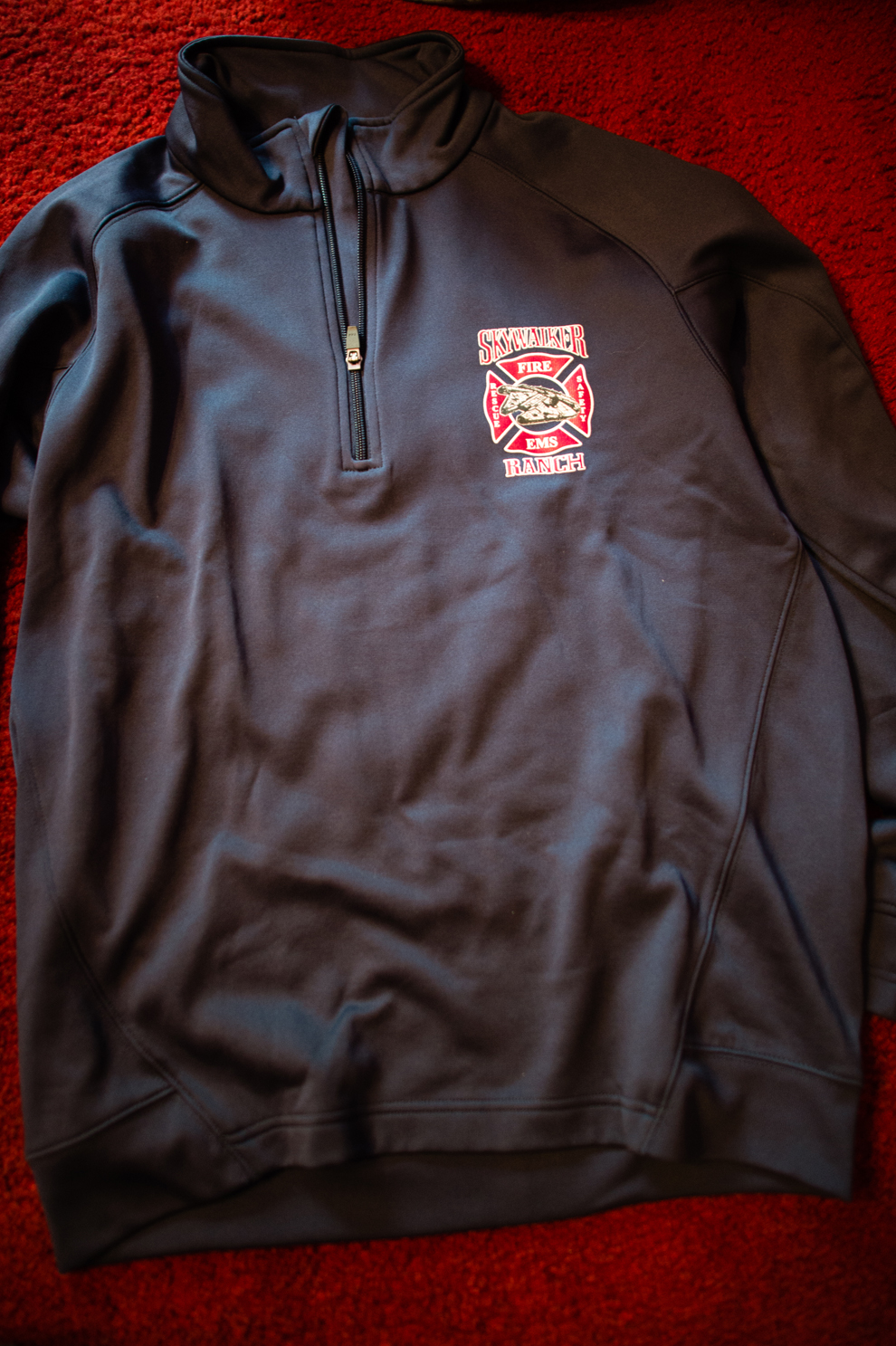 Skywalker Ranch Fire Department Zip Fleece Star Wars Collectors Archive Skywalker Ranch Fire Department Zip Fleece Star Wars Collectors Archive